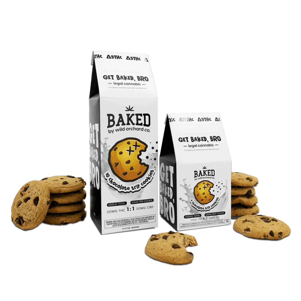 Baked Delta 9 THC Chocolate Trip Cookies » My Delta Eight