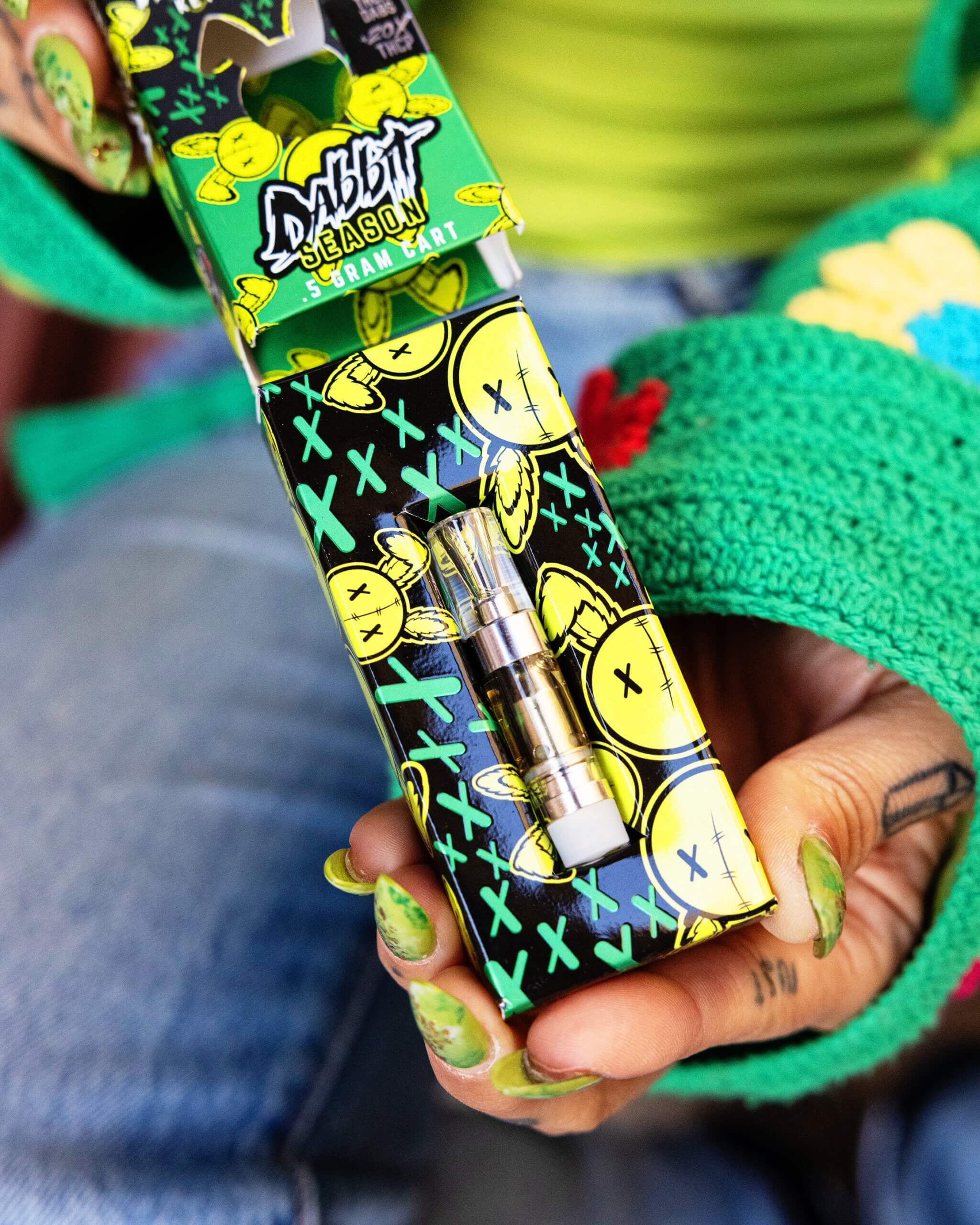 Geek'd Extracts Dabbit .5g THCA + THC-P Cartridge » My Delta Eight