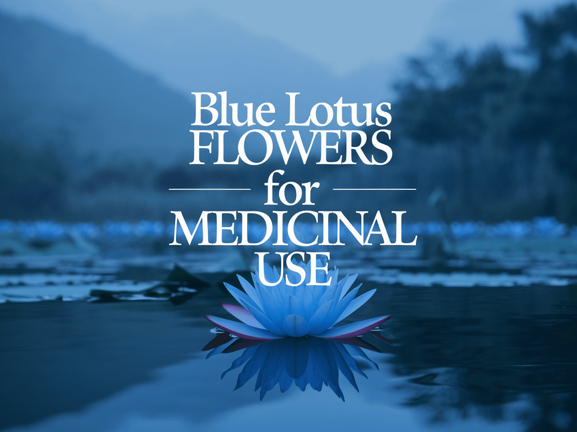 Blue Lotus Flowers for Medicinal Use » My Delta Eight